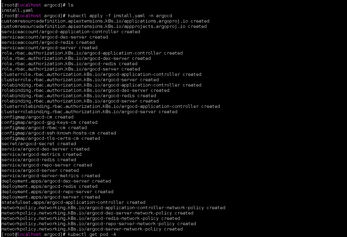 k8s集群部署argocd,及初始化密码获取_argo默认密码-CSDN博客