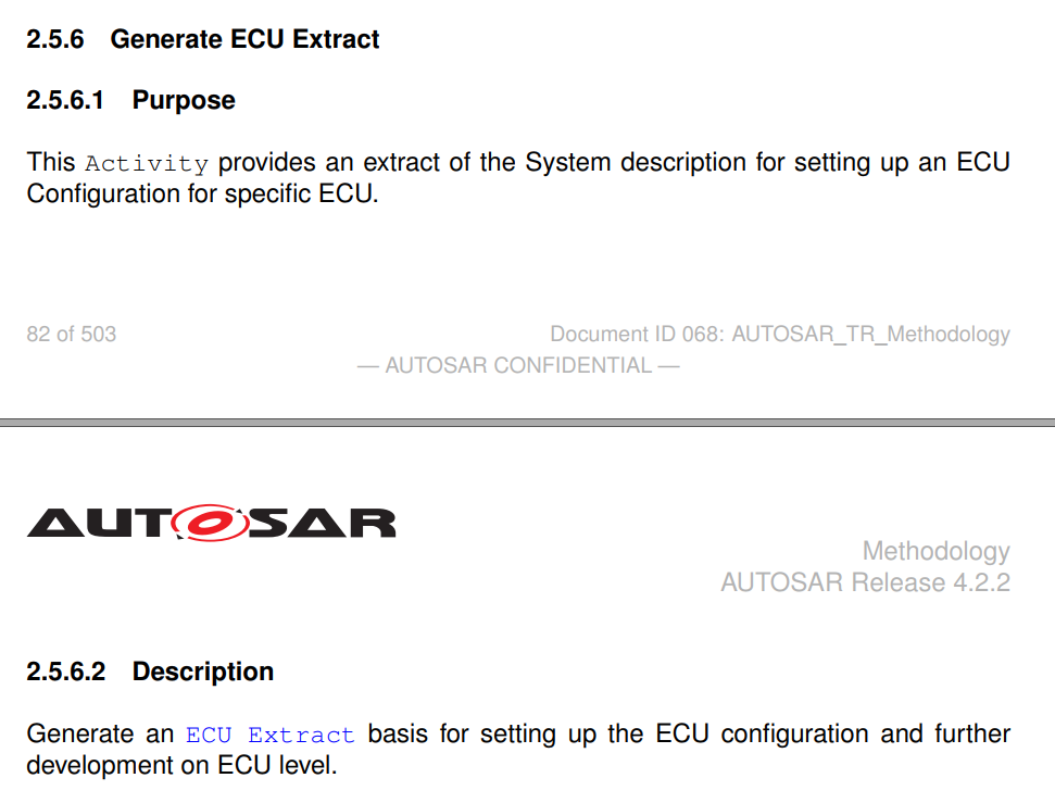 687_AUTOSAR_TR_Methodology_文档阅读13_生成ECU提取_设计转换器与系统级安全设计_autosar ecu ...