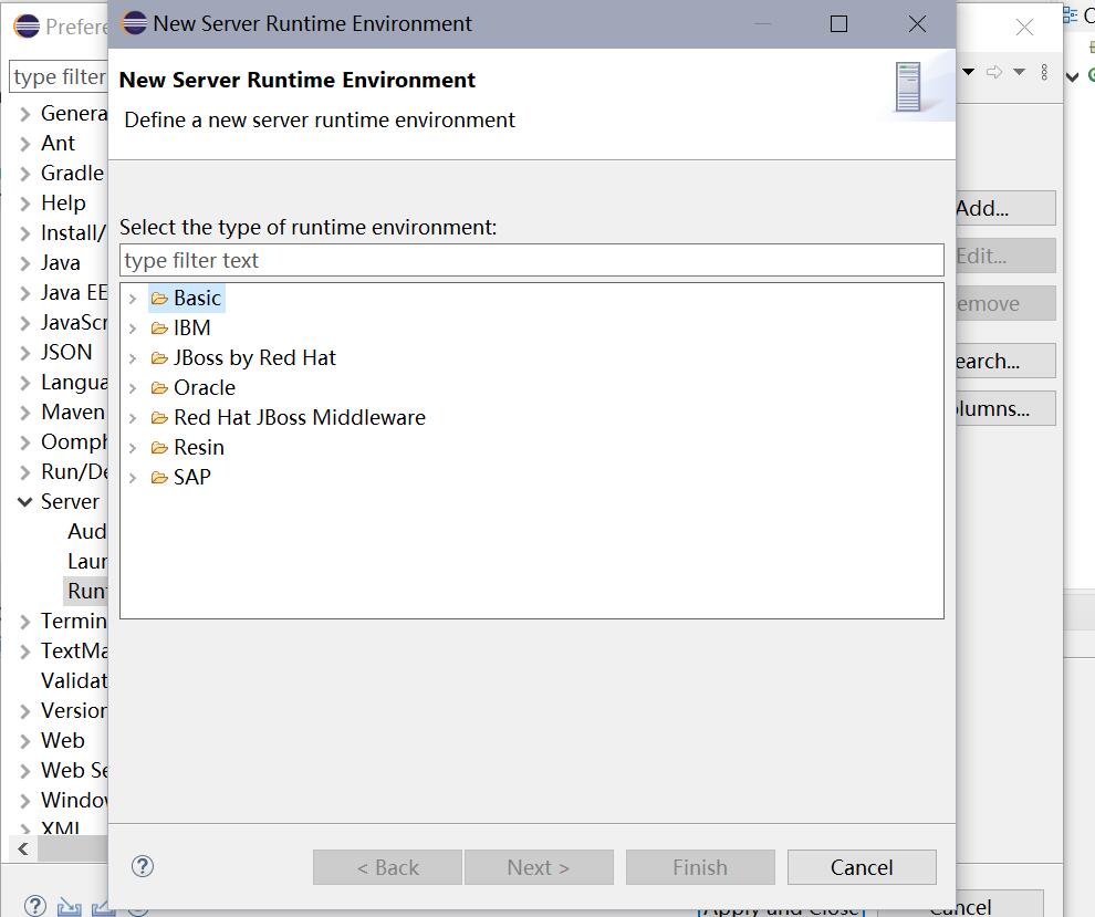解决Eclipse配置Tomcat时无Apache选项问题_eclipse runtime environment没有apache-CSDN博客