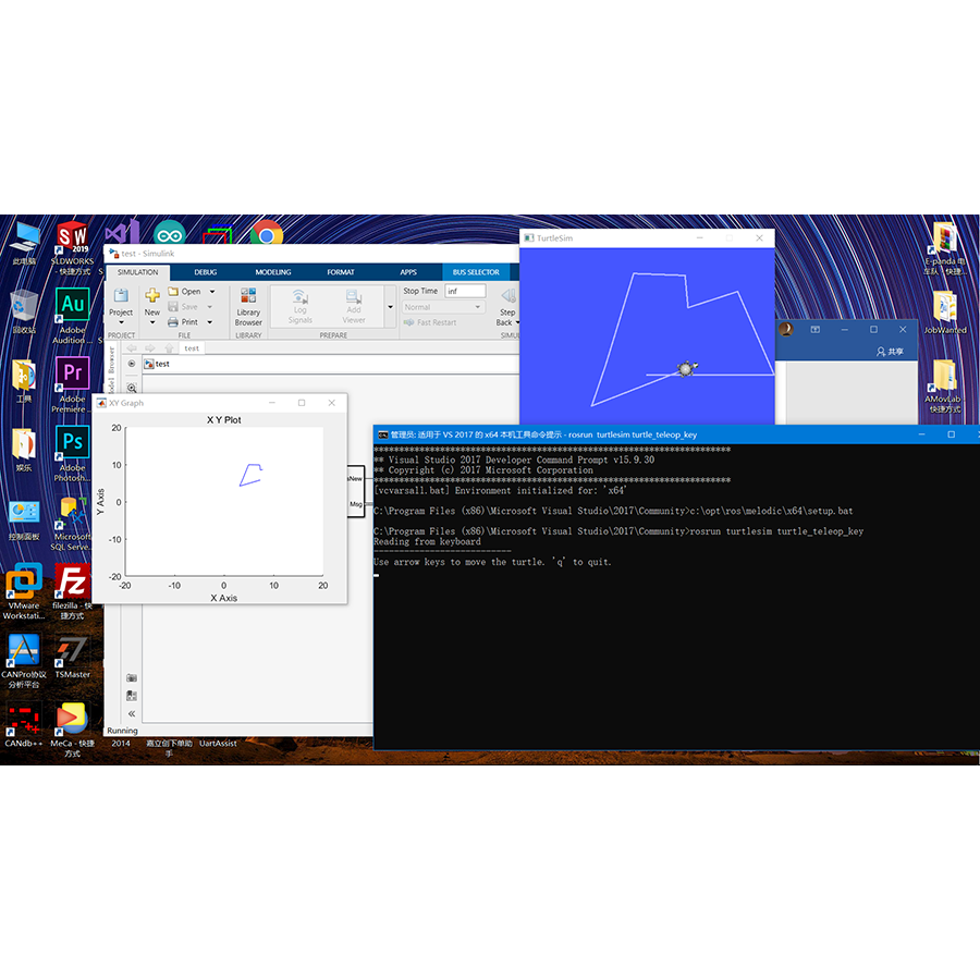 技术分享 | Windows下ROS如何与Matlab的联合仿真_vs2017 ros-CSDN博客