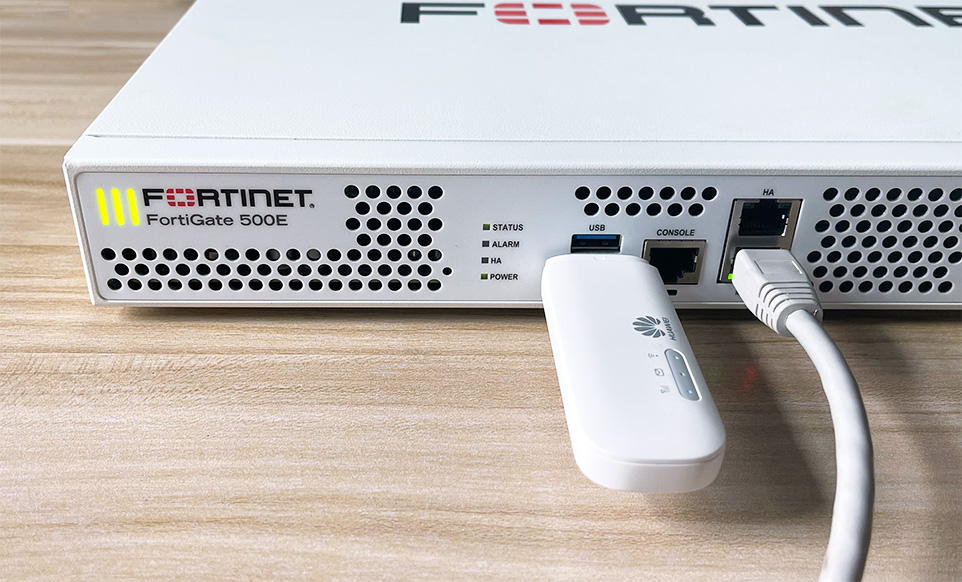 【接口篇 / Wan】(7.0) 04. 配置 4G 上网 FortiGate 防火墙