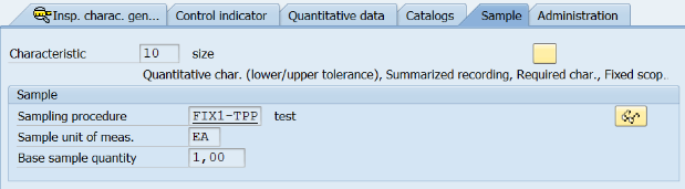 SAP QM Inspections using Multiple Specification_the characteristic values在sap哪个设置-CSDN博客