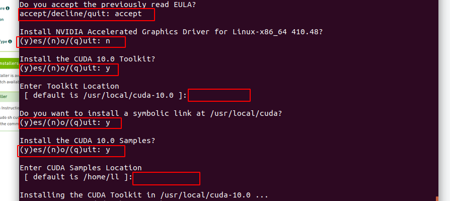 ubuntu cuda10.0 + cudnn 的安装流程_cuda10.0 cudnn-CSDN博客