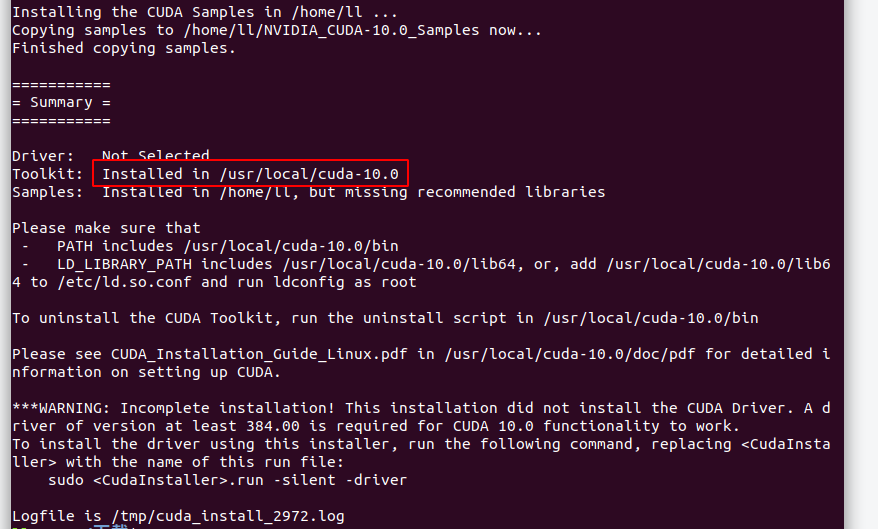 ubuntu cuda10.0 + cudnn 的安装流程_cuda10.0 cudnn-CSDN博客