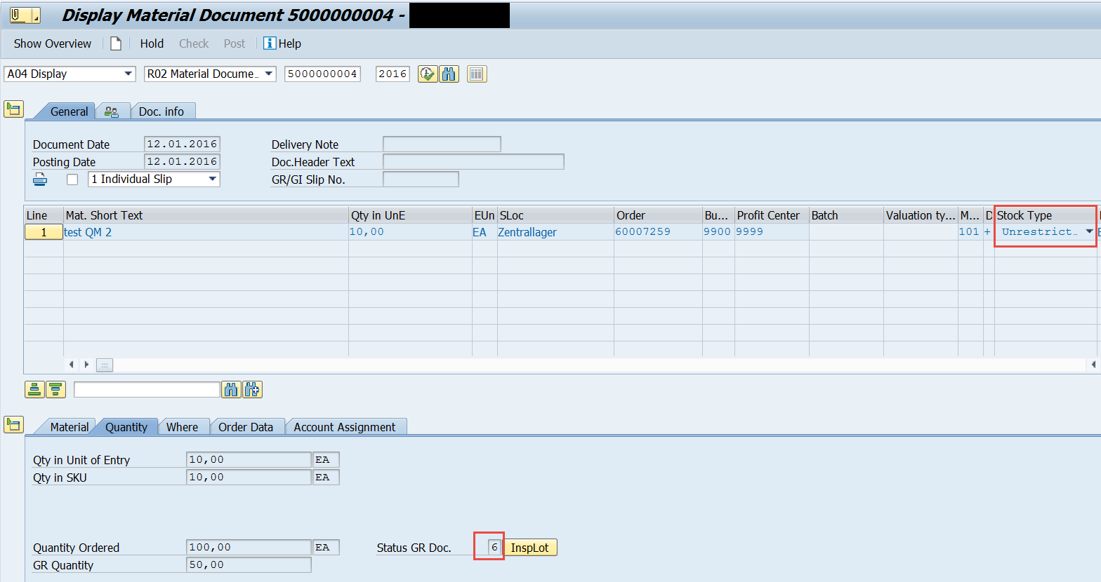 SAP QM Inspection lot creation: Early lot inspection_sap qm skip ...