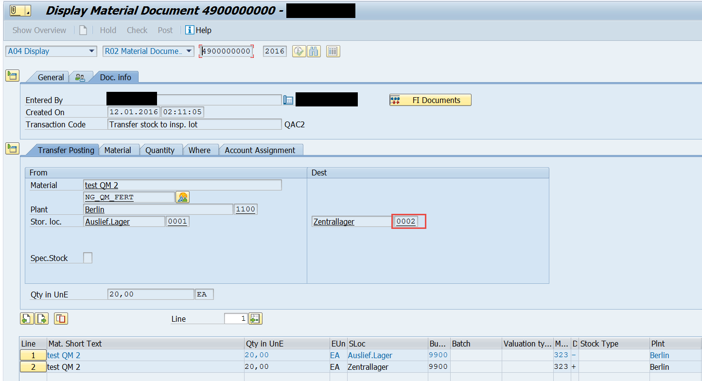 SAP QM Inspection lot creation: Early lot inspection_sap qm skip ...