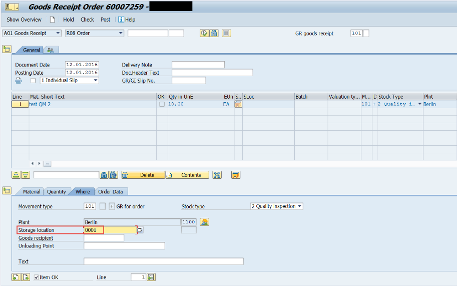 SAP QM Inspection lot creation: Early lot inspection_sap qm skip ...