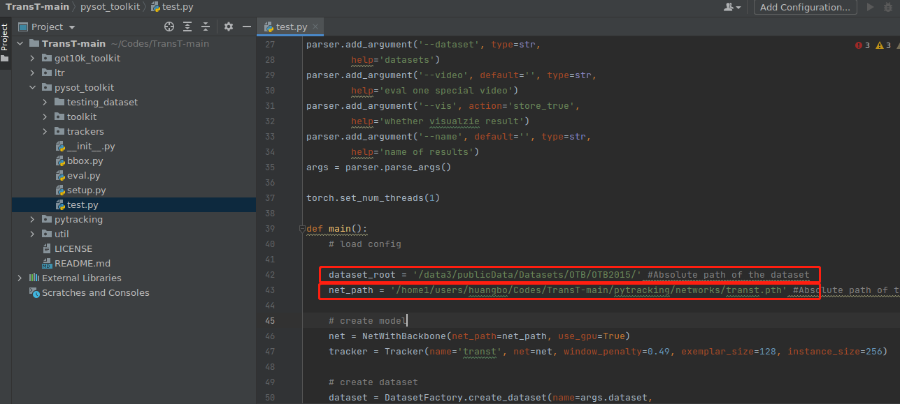 CVPR2021跟踪算法TransT的配置（Transformer Tracking）-CSDN博客