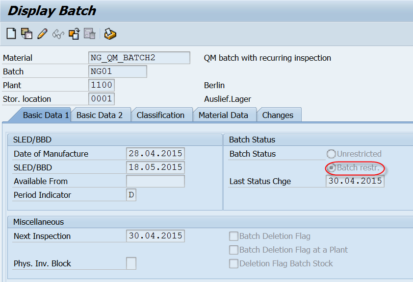 SAP QM Inspection lot creation: Recurring inspection_sap recurring inspection-CSDN博客