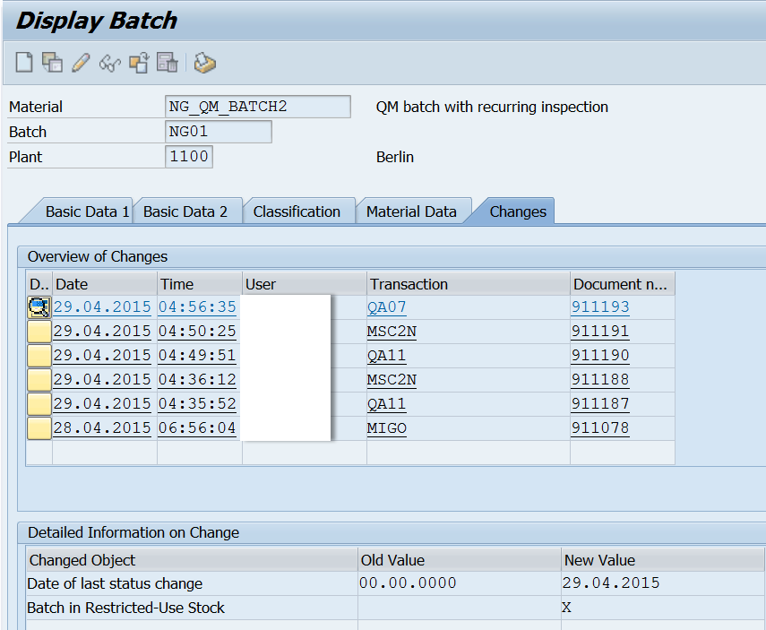 SAP QM Inspection lot creation: Recurring inspection_sap recurring ...