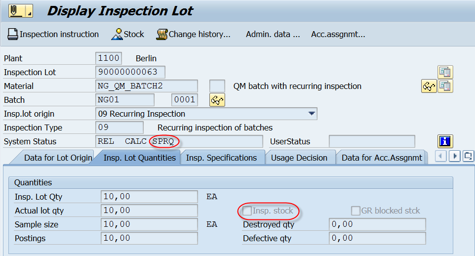 SAP QM Inspection lot creation: Recurring inspection_sap recurring ...