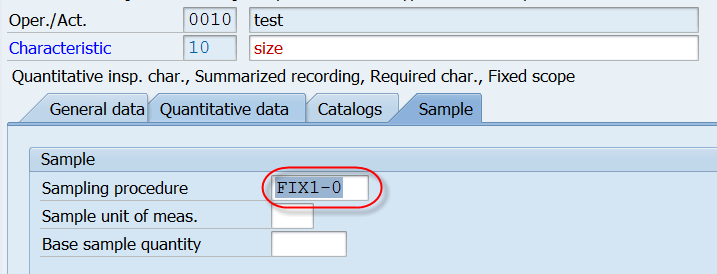 SAP QM Inspection lot creation : sample size calculation-CSDN博客