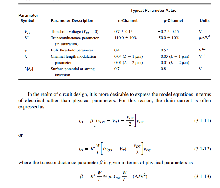 MOS管参数计算_uncox-CSDN博客