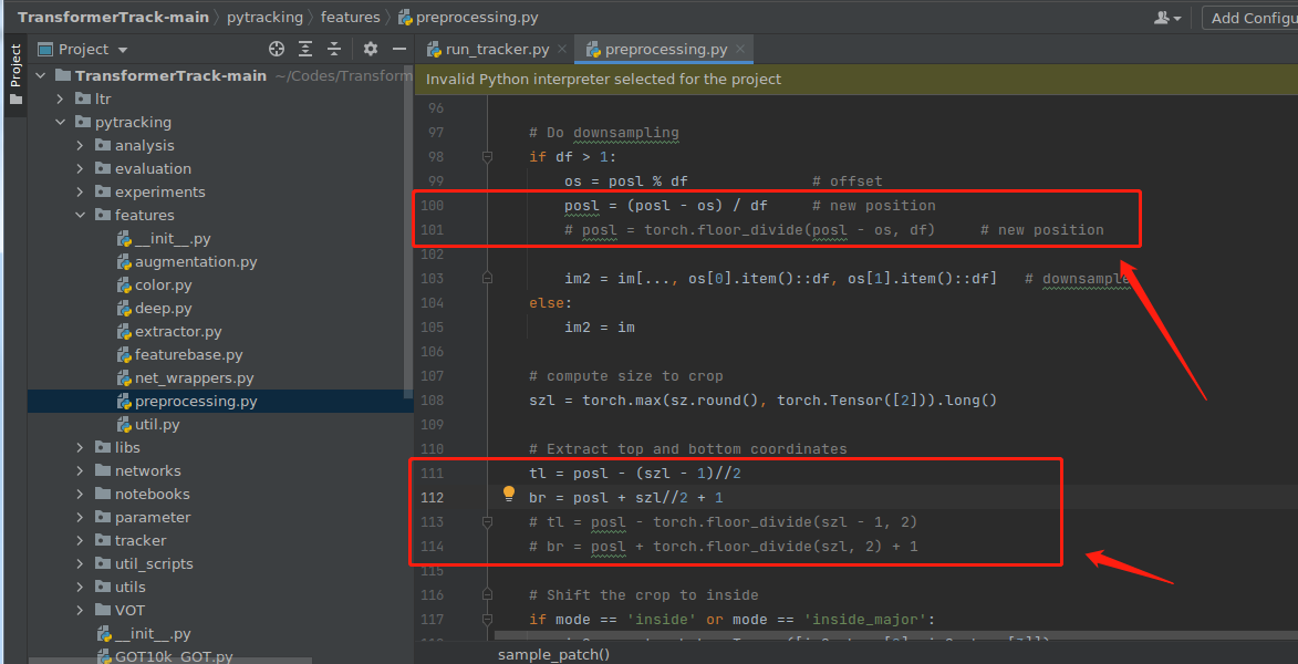 CVPR2021跟踪算法TransformerTrack的配置（Exploiting Temporal Context for Robust Visual Tracking ...