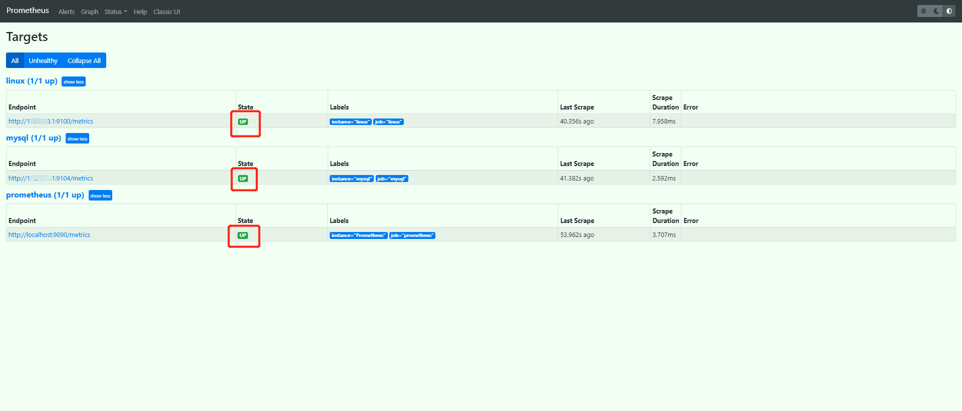 docker Prometheus 配置提示connect: connection refused_docker connect: connection refused-CSDN博客