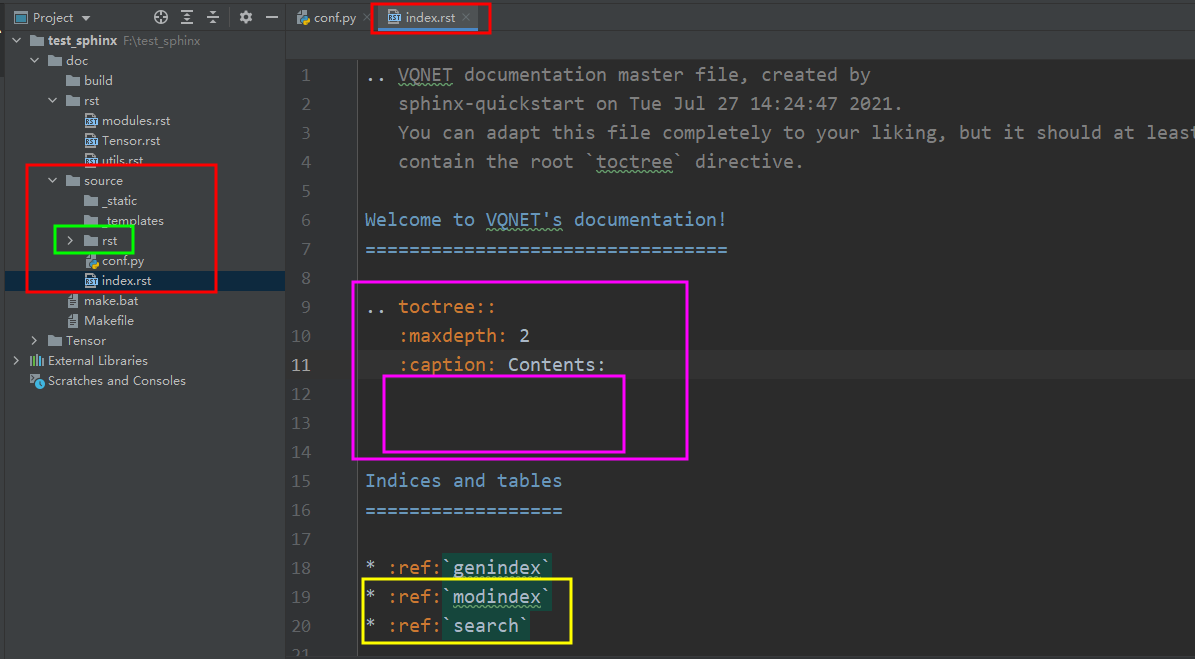 使用Sphinx编辑python程序_pycharm sphinx-CSDN博客