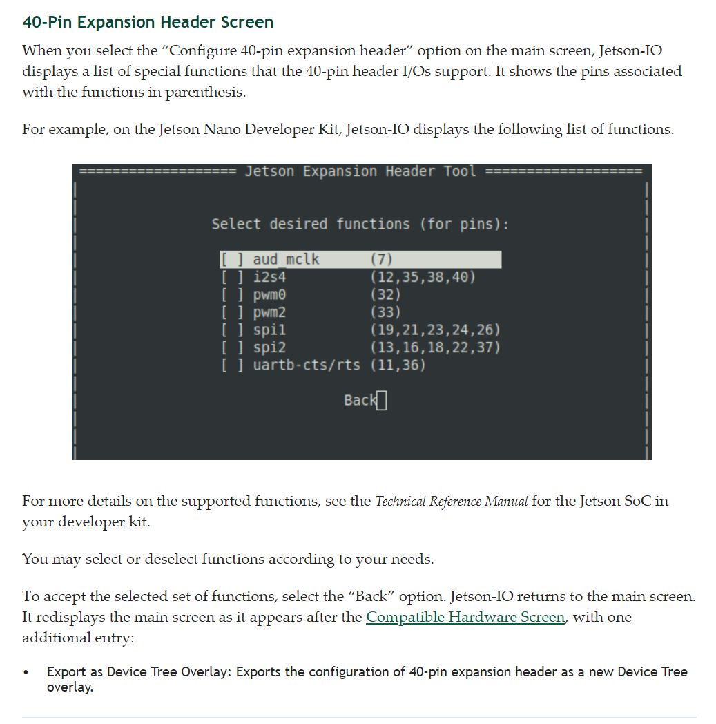 Jetson Xavier NX （14） -- 40-Pin扩展插针_xavier nx 40pin-CSDN博客