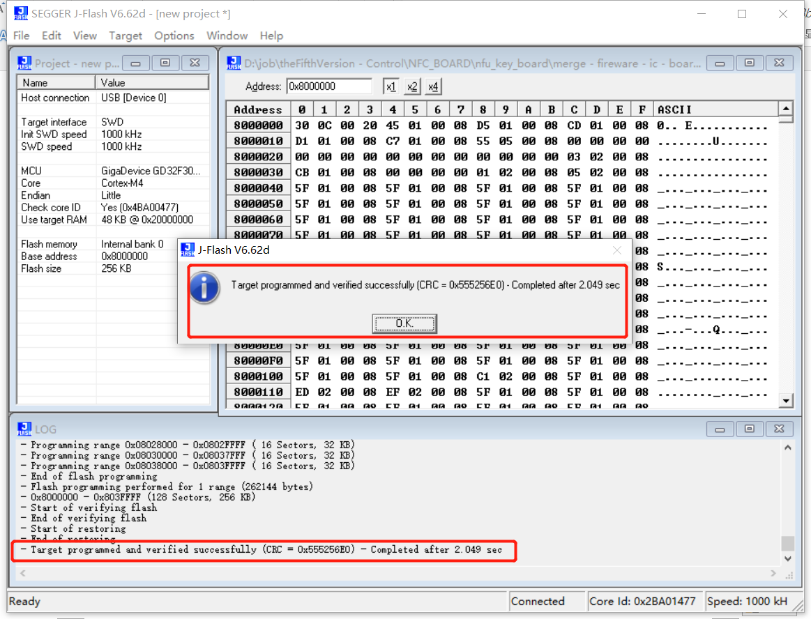 如何使用Jlink下载ST/GD芯片固件_jlink固件下载-CSDN博客