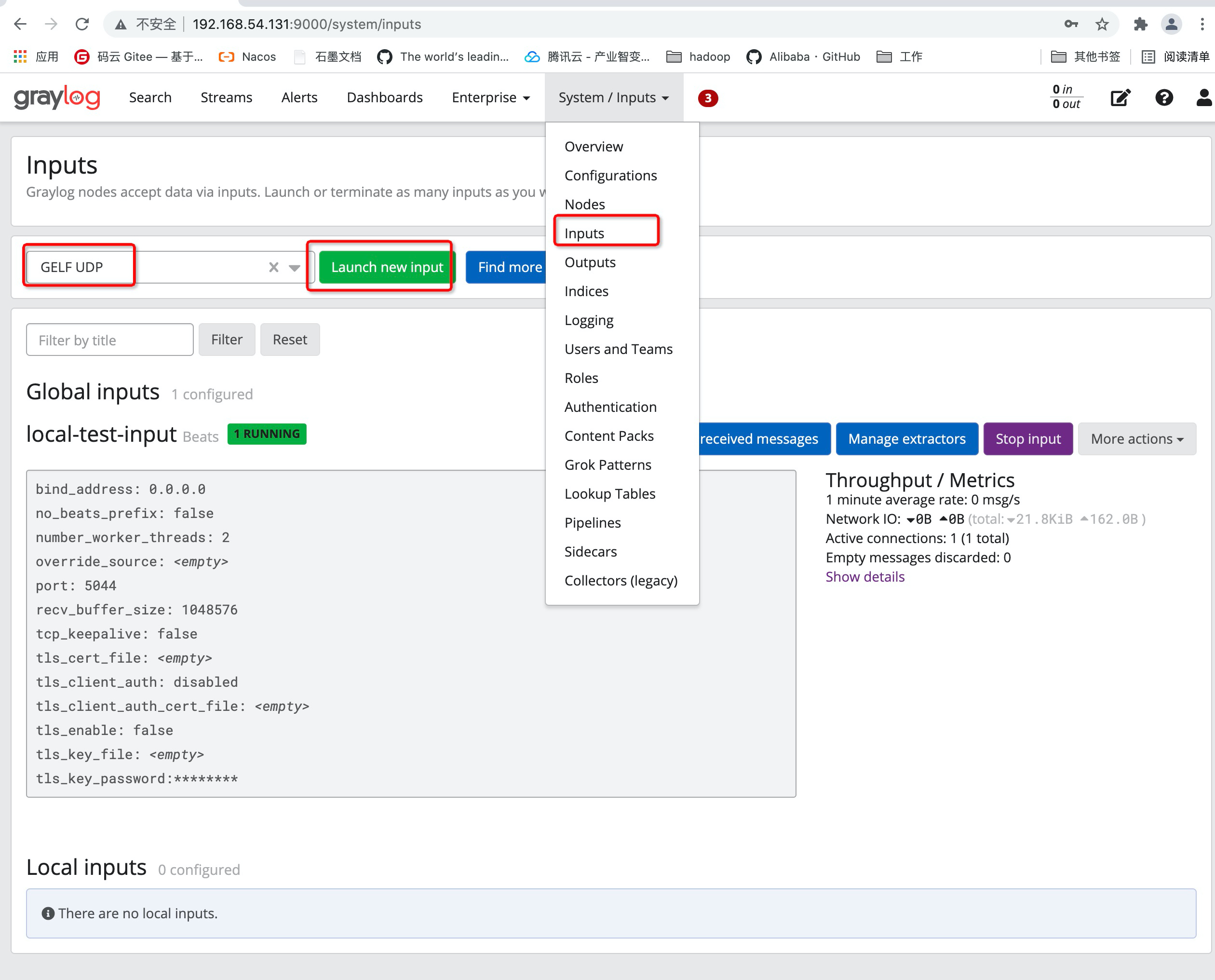 Graylog使用入门-springboot集成_biz.paluch.logging-CSDN博客
