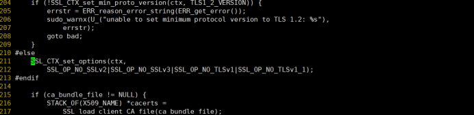 linux升级sudo到最新版，解决error: ‘SSL_OP_NO_TLSv1_1’ undeclared (first use in this function)_net_mosq.c ...