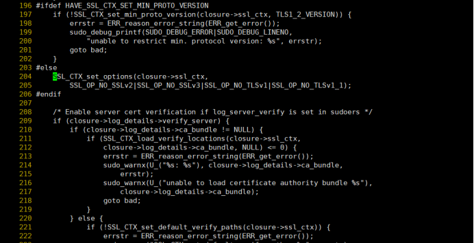 linux升级sudo到最新版，解决error: ‘SSL_OP_NO_TLSv1_1’ undeclared (first use in this function)_醉世老翁的博客-CSDN博客