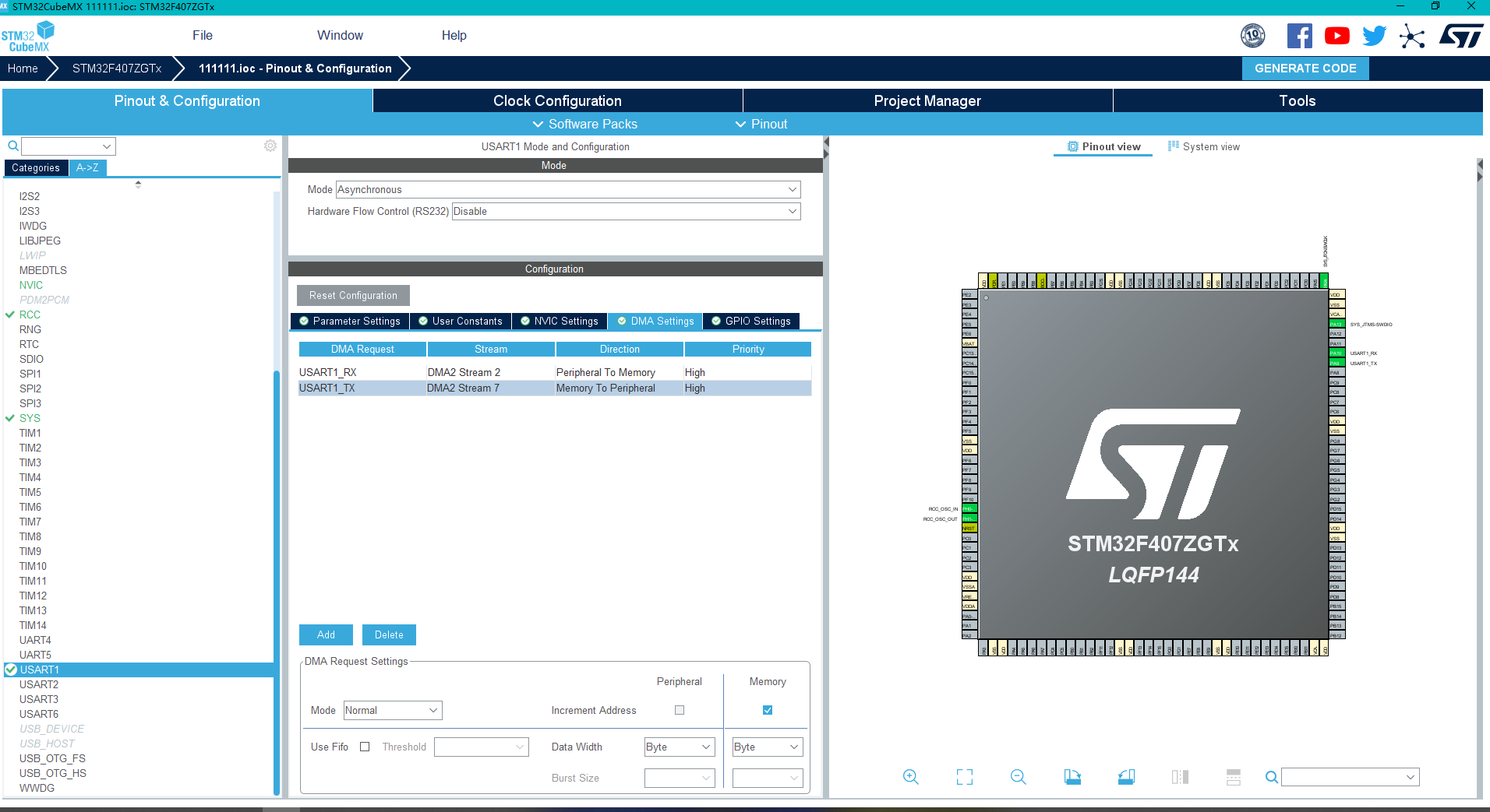 stm32+cubemx+usart+dma传输实现dma重定义printf，及dma接收，提高数据传输效率_cubemx 串口 dma printf-CSDN博客