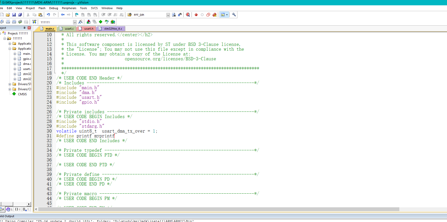 stm32+cubemx+usart+dma传输实现dma重定义printf，及dma接收，提高数据传输效率_cubemx 串口 dma printf-CSDN博客