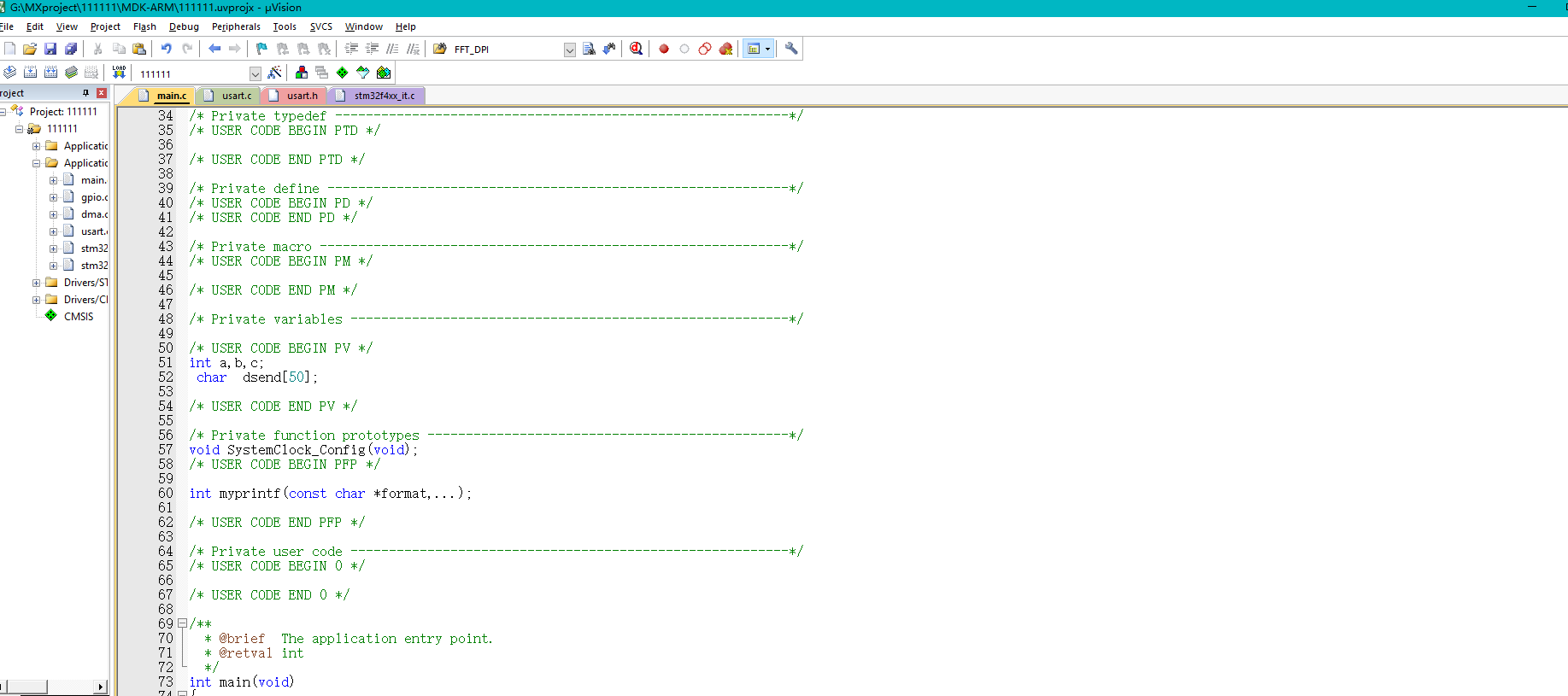stm32+cubemx+usart+dma传输实现dma重定义printf，及dma接收，提高数据传输效率_cubemx 串口 dma printf-CSDN博客