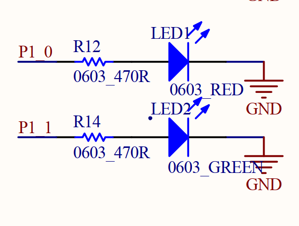 点亮LED灯（LED）_led1=!led1-CSDN博客