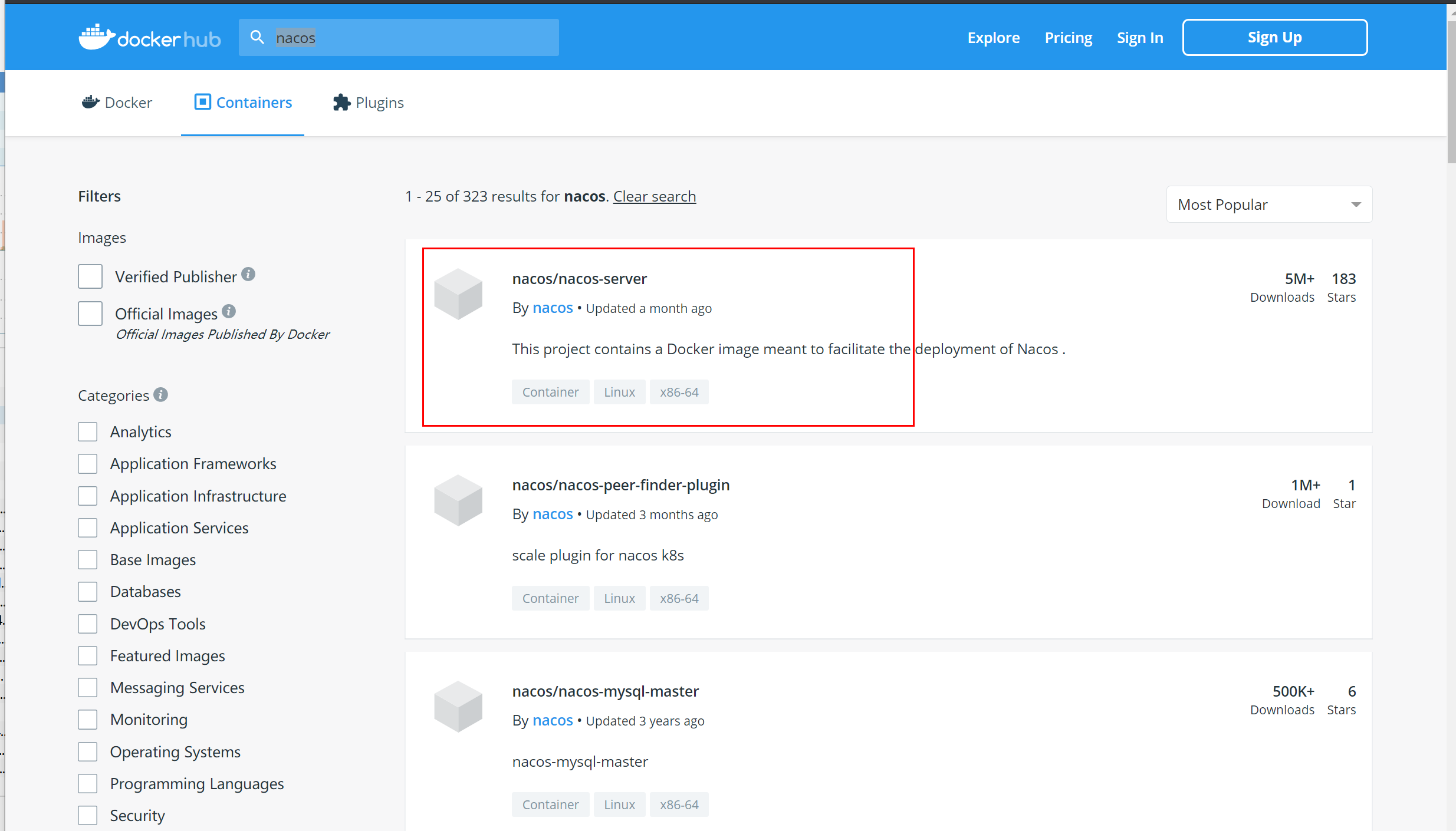 Centos7中Docker安装Nacos_centos7 docker nacos-CSDN博客