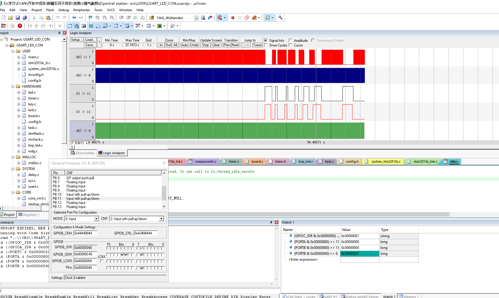 KEIL 软件仿真 按键检测_keil模拟按键输入-CSDN博客