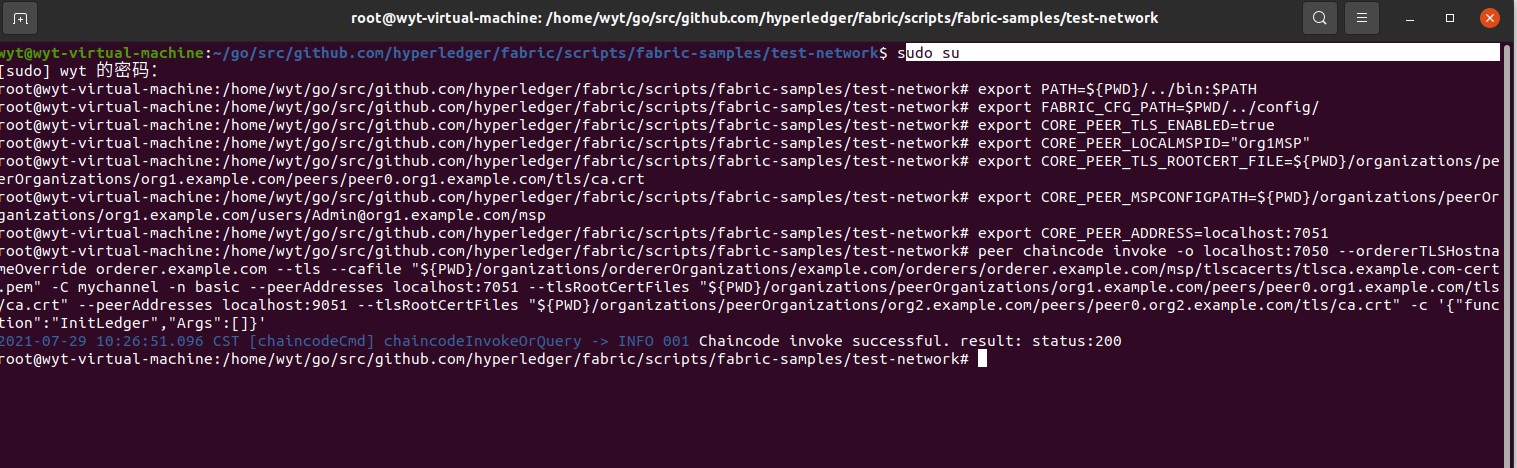 fabric安装环境和运行测试网络test-network时的踩坑合集！_如何解锁fabric-samples文件夹-CSDN博客