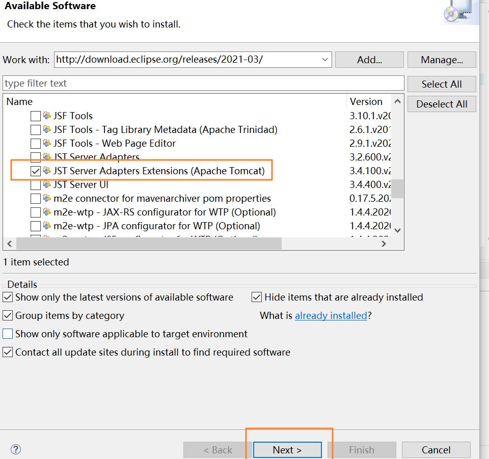 解决Eclipse配置Tomcat时无Apache选项问题_eclipse runtime environment没有apache-CSDN博客