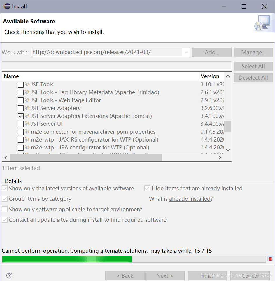 解决eclipse配置tomcat时无apache选项问题eclipse Runtime Environment没有apache Csdn博客