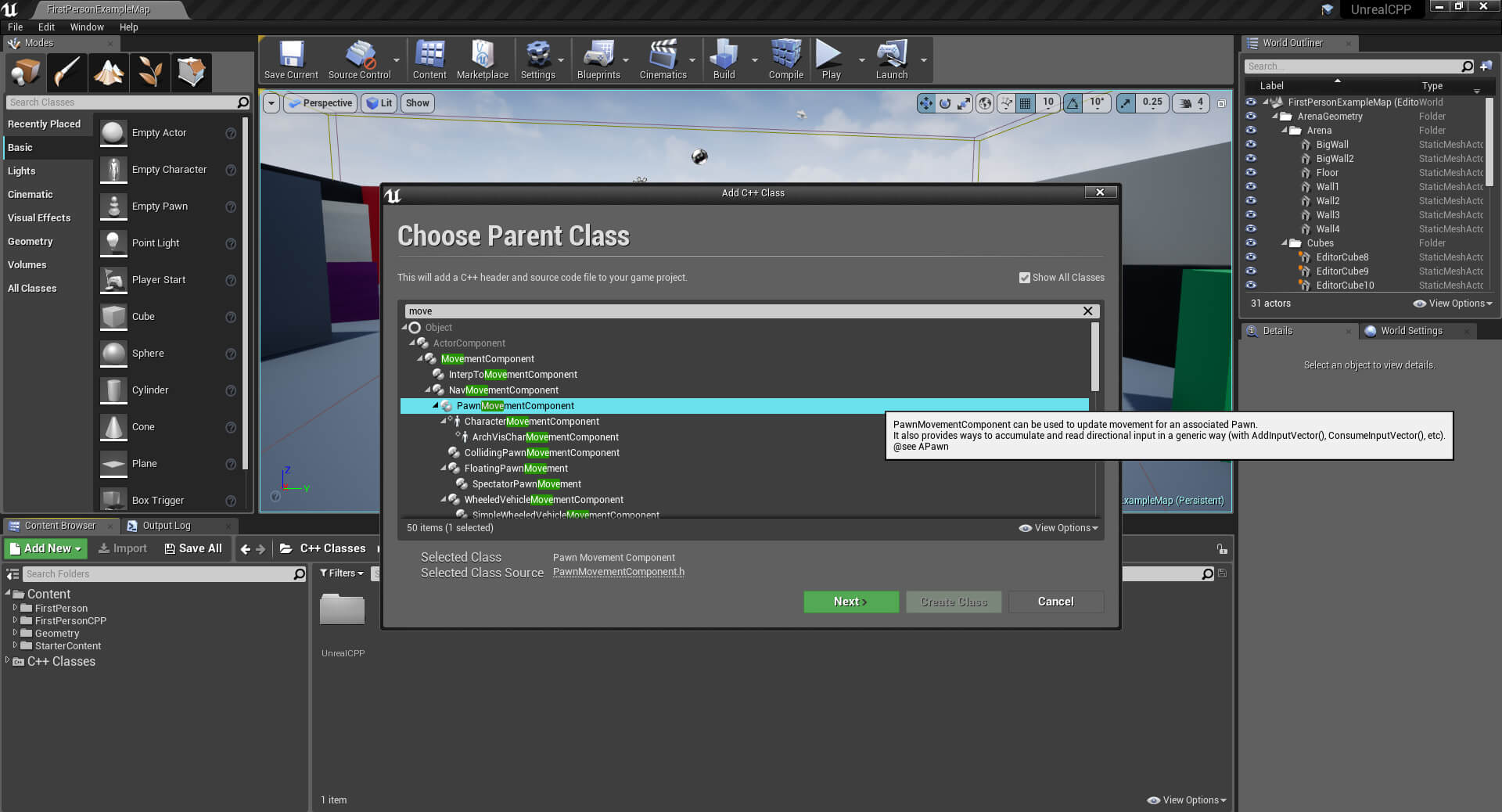 最简单的 UE 4 C++ 教程 ——带碰撞和粒子特效的角色操控【二十九】_static constructorhelpers ...