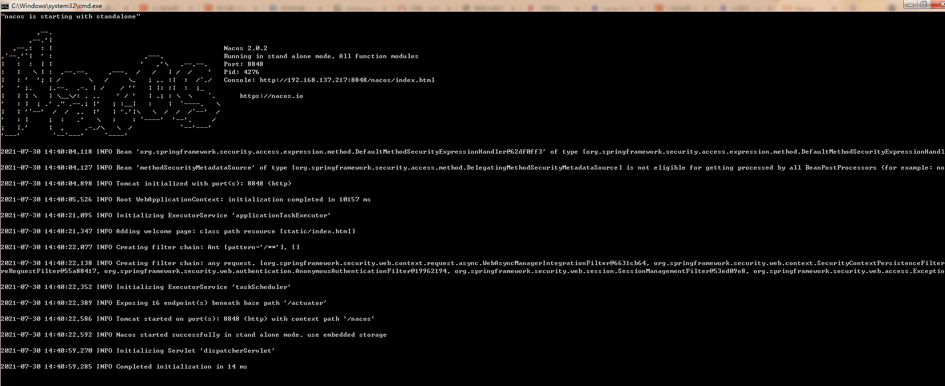 Windows Nacos使用教程（下载、启动、登录）_nacos windows 登录-CSDN博客