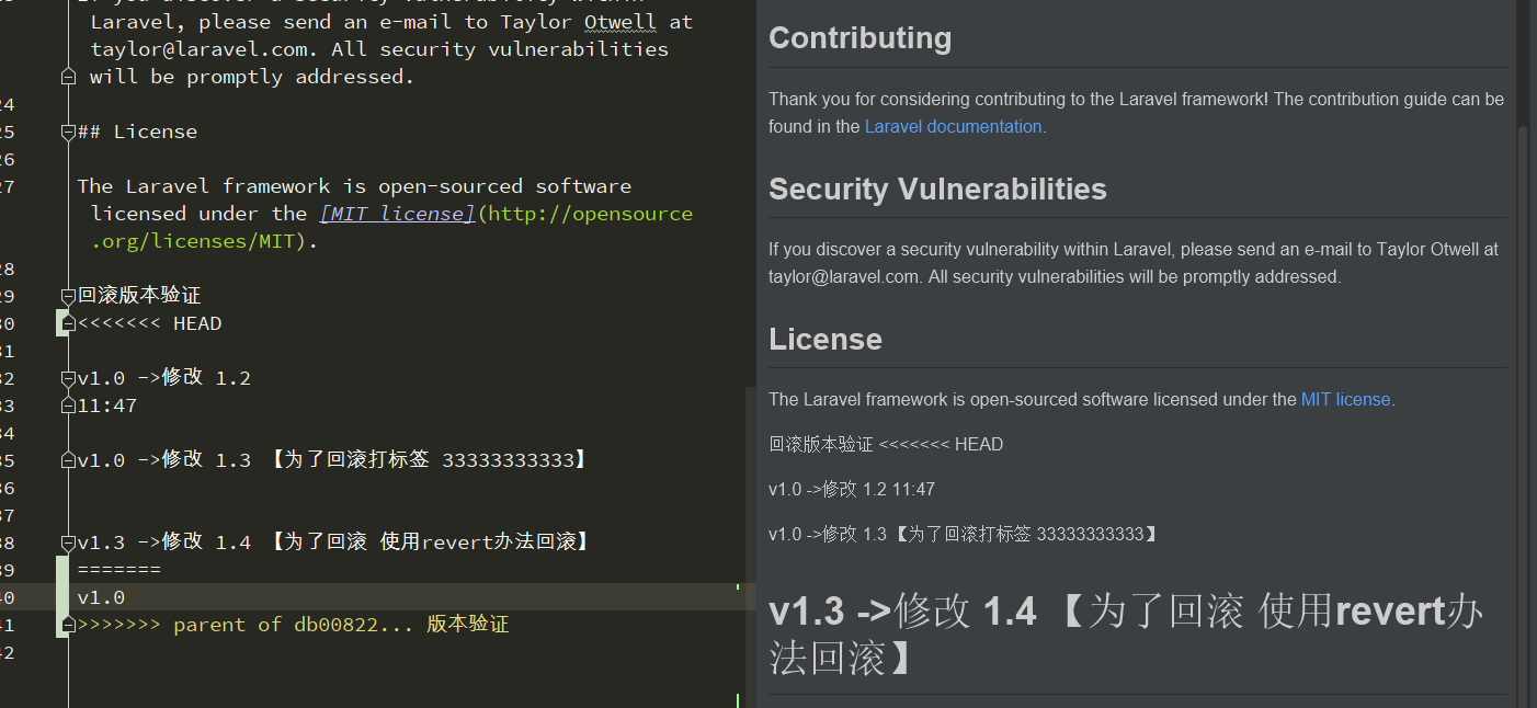 图文详解 Git线上恢复之前任意版本的两种方法reset、revert_gitlab revert-CSDN博客