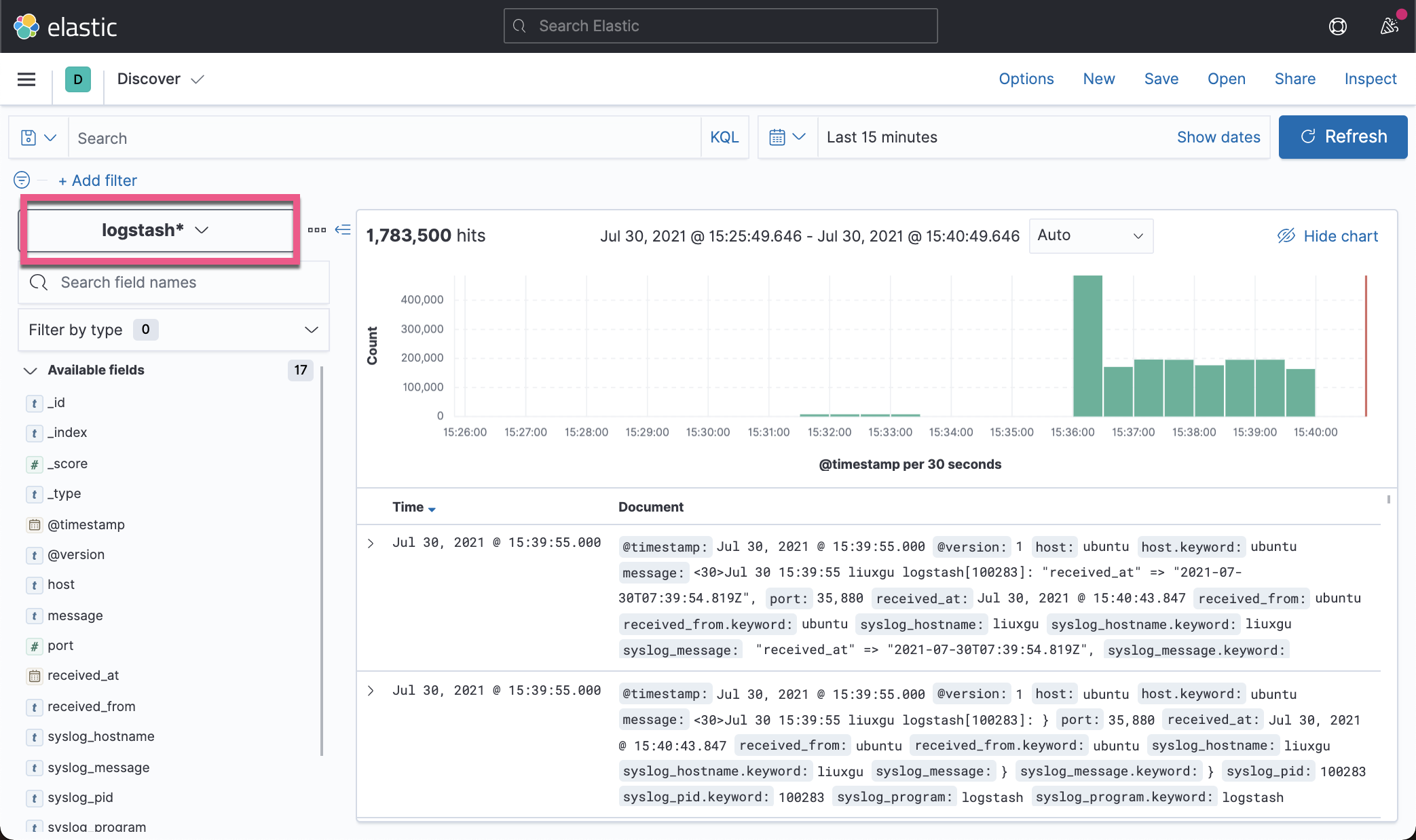 Beats：使用 Linux 系统上的 Rsyslog 收集日志并导入 Elasticsearch_rsyslog-elasticsearch-CSDN博客