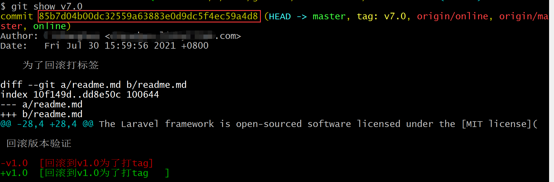 图文详解 Git线上恢复之前任意版本的两种方法reset、revert_gitlab revert-CSDN博客
