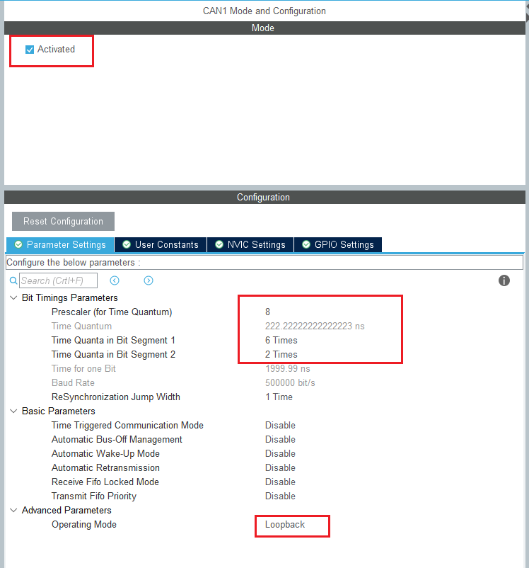 玩转STM32-CAN通信一：环回模式_can回环模式硬件怎么连-CSDN博客