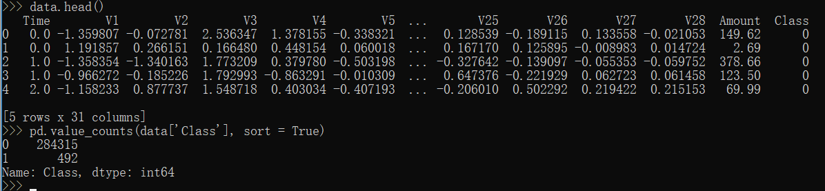 信用卡交易数据异常检测_creditcard.csv-CSDN博客
