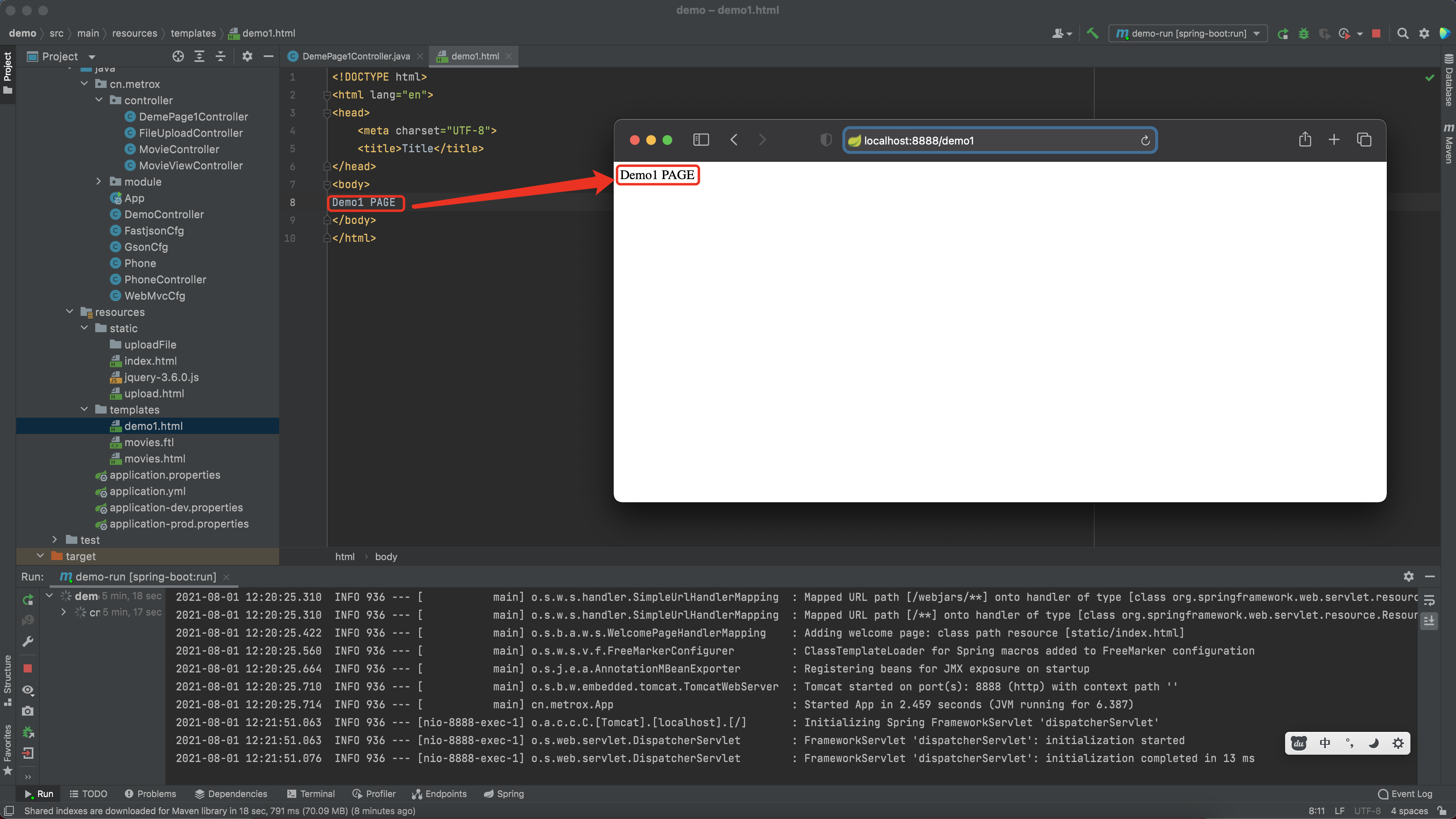 SpringBoot中自定义页面路径映射_springboot项目如何设置不同页面显示不同路径-CSDN博客