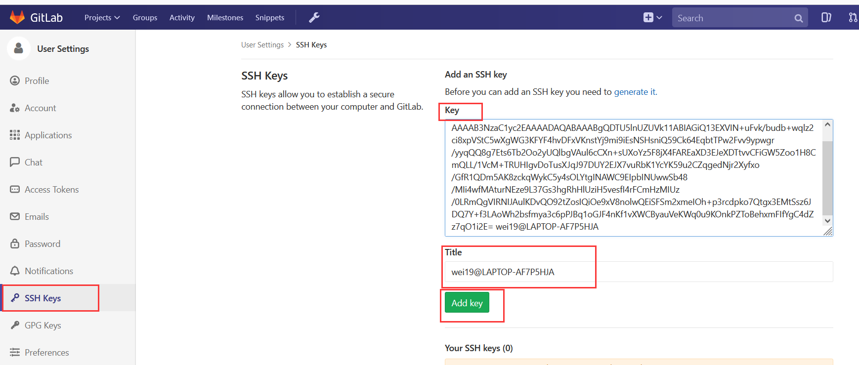 将VS项目 添加到gitlab_vs连接gitlab-CSDN博客