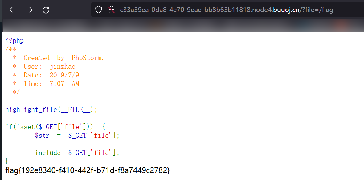 BUUCTF(basic)---BUU LFI COURSE 1_buuctf buu lfi course 1 1-CSDN博客