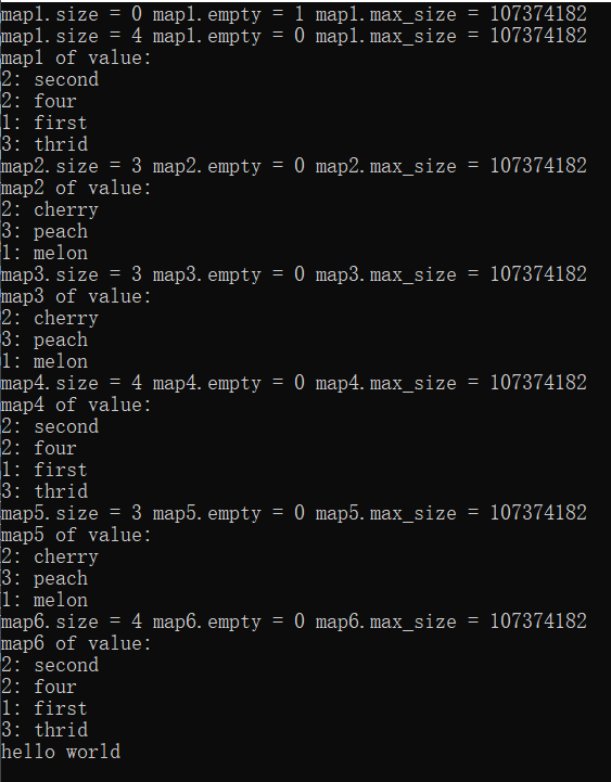Unorderedmultimap学习之创建，初始化，赋值操作operator Emptysizemaxsizemultimap Begin能赋值吗 Csdn博客 