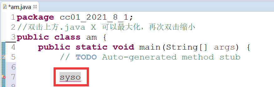 Java day01：eclipse的部分快捷操作技巧、Java基础语法_在eclipse环境下开发java应用程序,在main()方法中输入syso,然后按下( )快捷键可-CSDN博客