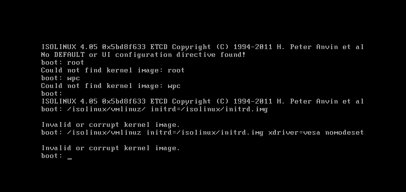 VM安装linux 系统报错：No DEFAULT or UI configuration directive found 解决方法-CSDN博客