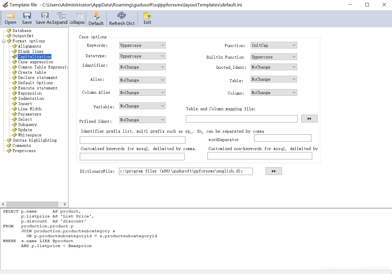 Ssms 实用小技巧ssms 格式化sql Csdn博客
