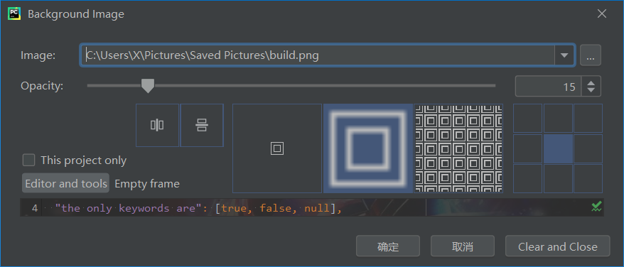 自定义更换pycharm背景_pycharm自定义背景-CSDN博客