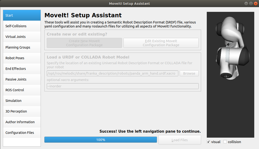 ros-1 MoveIT控制机械臂_moveit自带panda机械臂urdf文件-CSDN博客